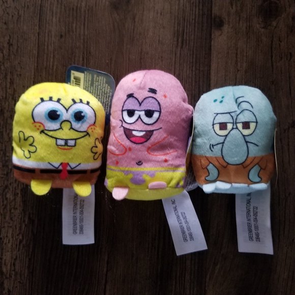 Nickelodeon | Toys | Spongebob Squarepants Patrick And Squidward Podpals Minis | Poshmark